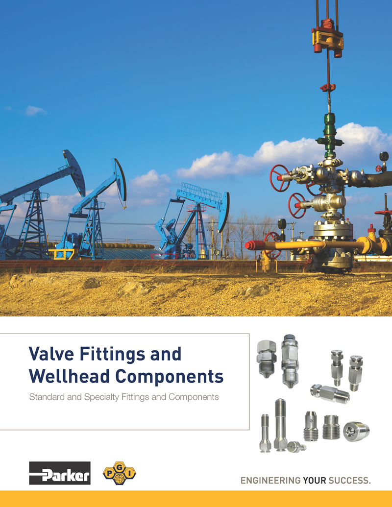 Wellhead Grease Fittings, Vented Cap Body Series，Parker PGI’s Vented Cap Body Wellhead Grease ...